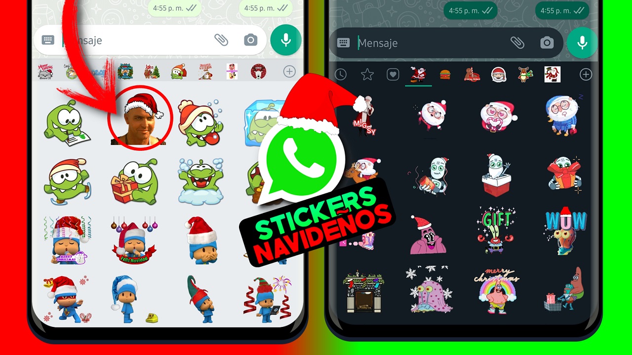 Sticker Navideños Animados para WhatsApp - Qozmodroid
